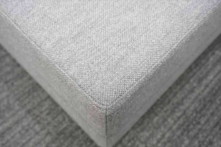 オリバー スツール グレー W600 D600 H400 オリバー／リラックススペース／ベンチ／中古／灰色- 中古オフィス家具の専門店-天下一